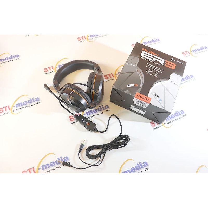 Sharkoon Rush ER3 Headset schwarz | Altmark-Live